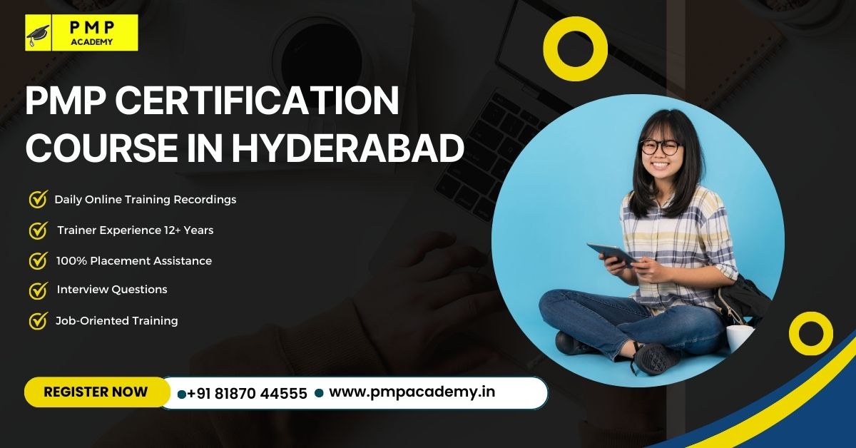 PMP Certification course in Hyderabad #1 Best Training Cost